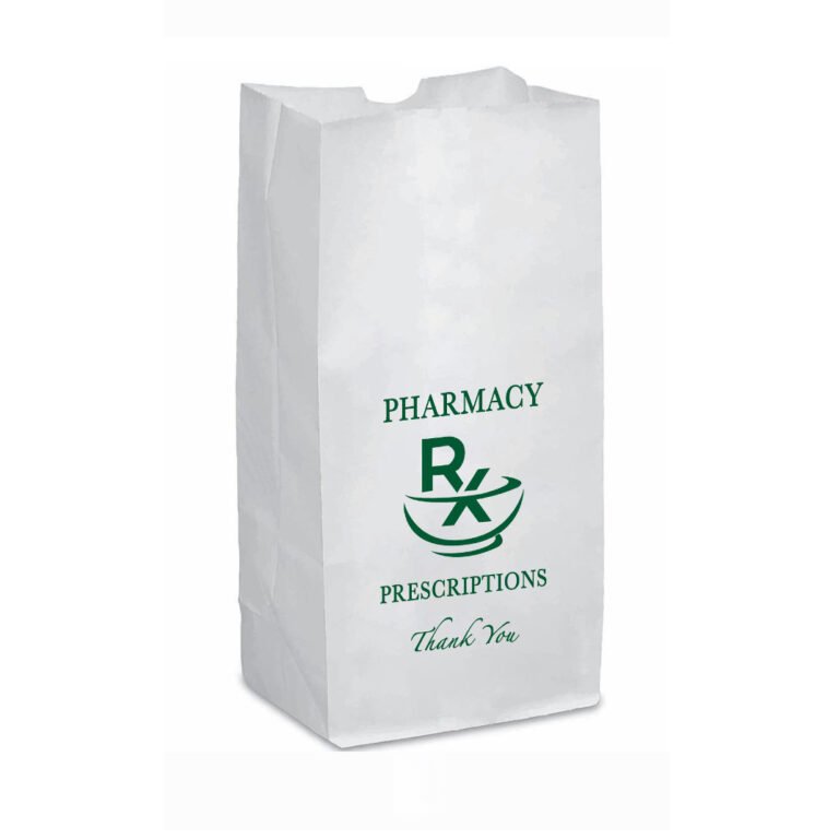 Pharmacy Prescription Paper Bags