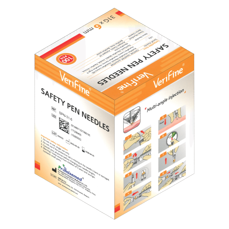 Safety Pen Needles 31G x 6mm - Vials Store